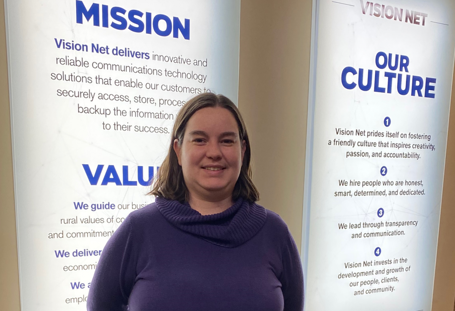 Employee Spotlight: Jessica Bates - Vision Net Employee Spotlight: Jessica Bates - Vision Net